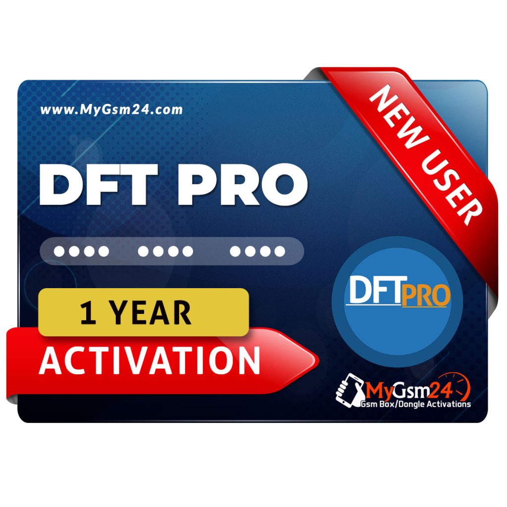 DFT PRO Tool 1 Year Activation - GsmChacha