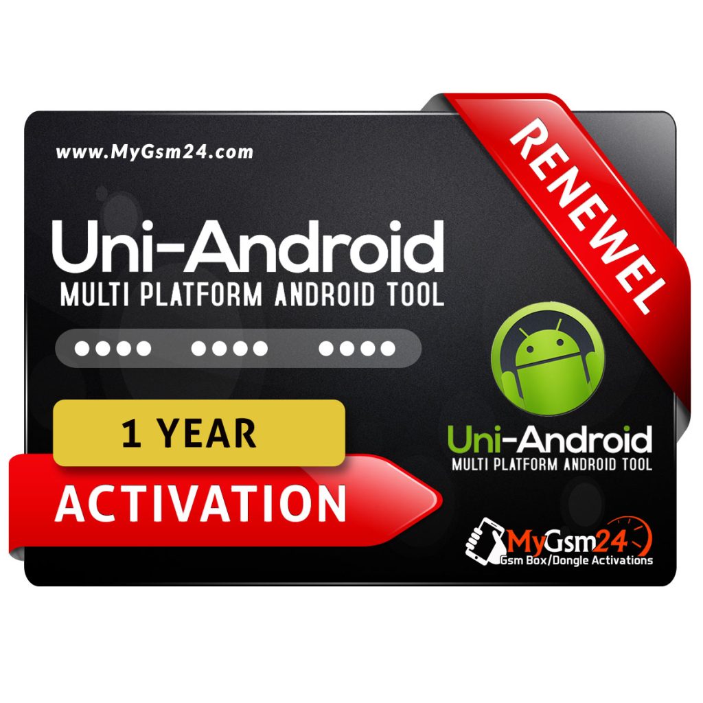 Uni Android Tool ( UAT ) 1 Year Renewal - GsmChacha