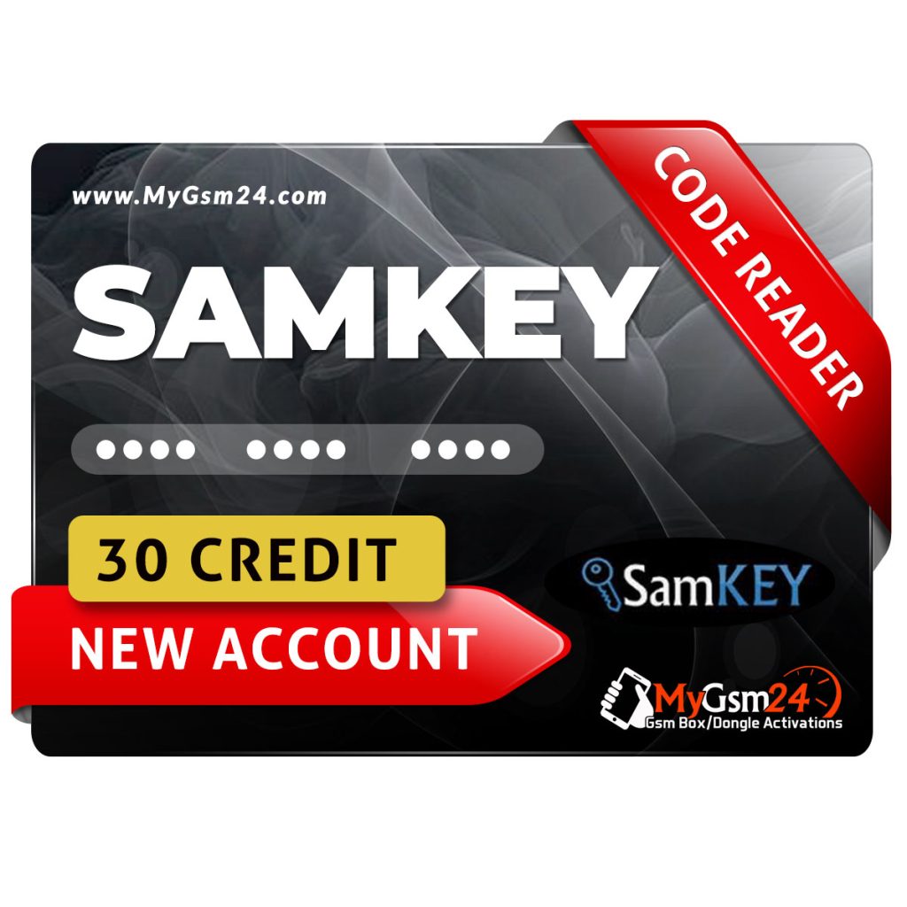 SamKey Code Reader Server Credits – 30 Quantity - GsmChacha