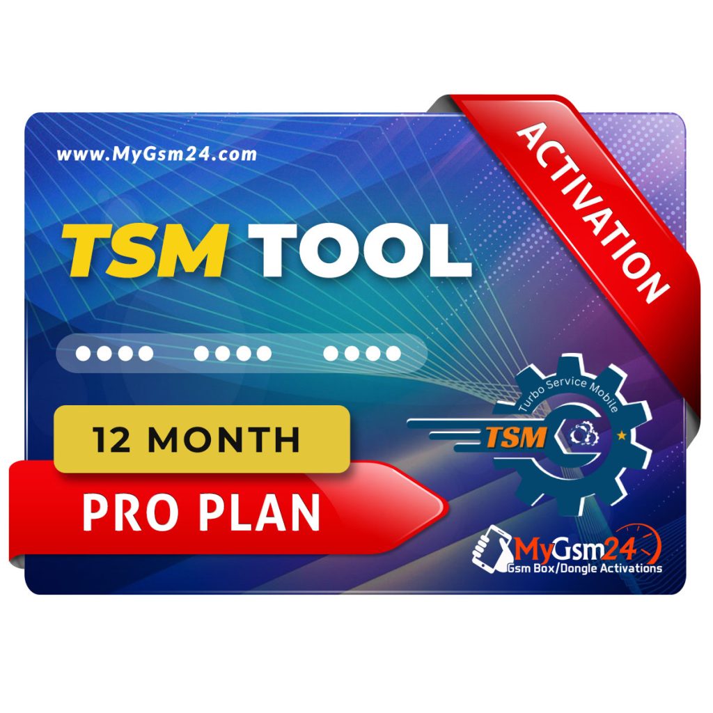 TSM-Pro 1 Year Activation - GsmChacha